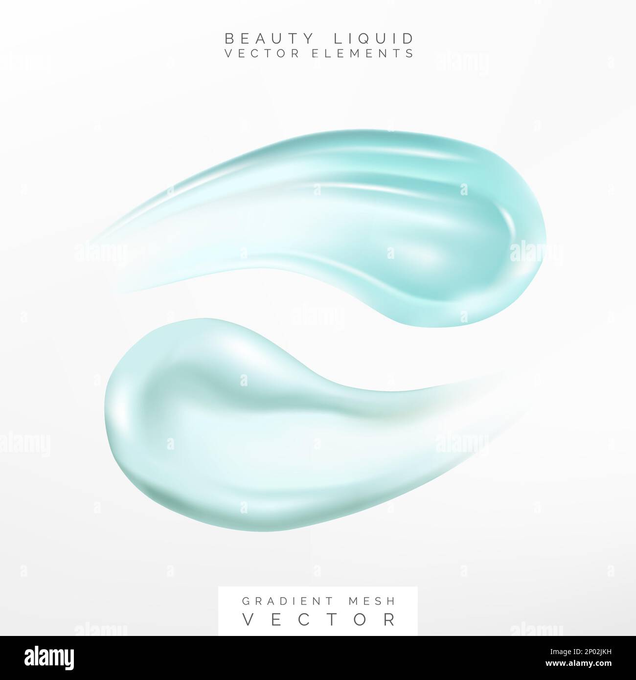 Skin care gel transparent Stock Vector Images - Alamy