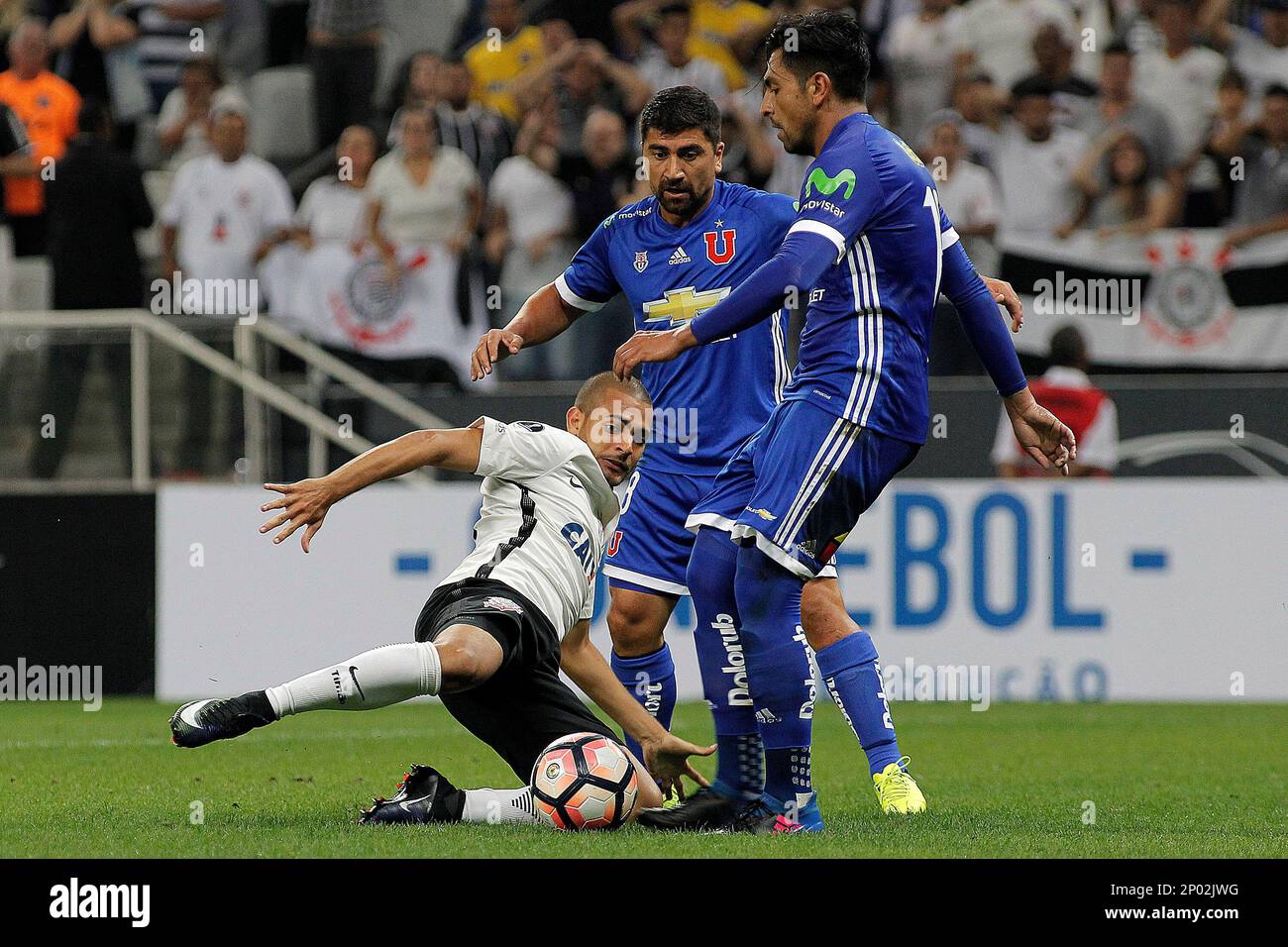 SP - Sao Paulo - 05/04/2017 - Copa Sul-Americana 2017, Corinthians X ...