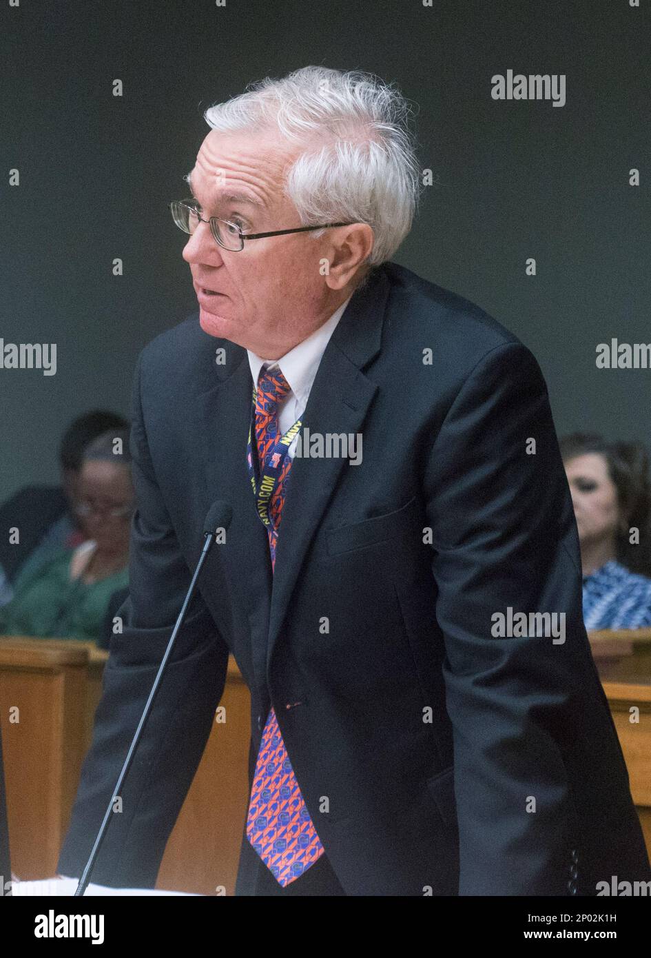 Hawaii County deputy prosecutor Ricky Roy Damerville speaks in Hilo ...