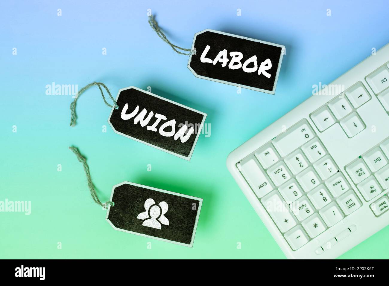 Text showing inspiration Labor Union. Word Written on rules relating to ...