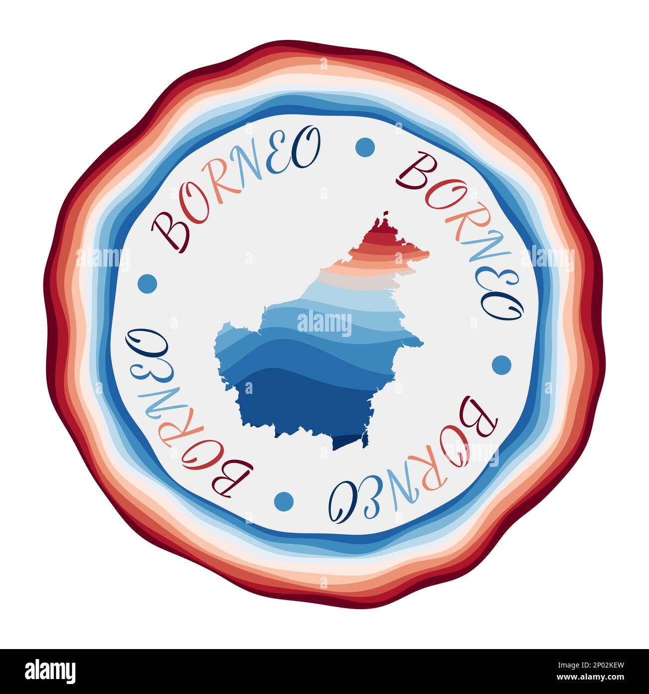 Borneo badge hi-res stock photography and images - Alamy