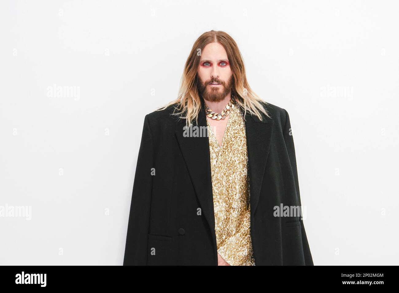 Jared Leto attends the Givenchy Fall/Winter 2023-2024 ready-to-wear ...