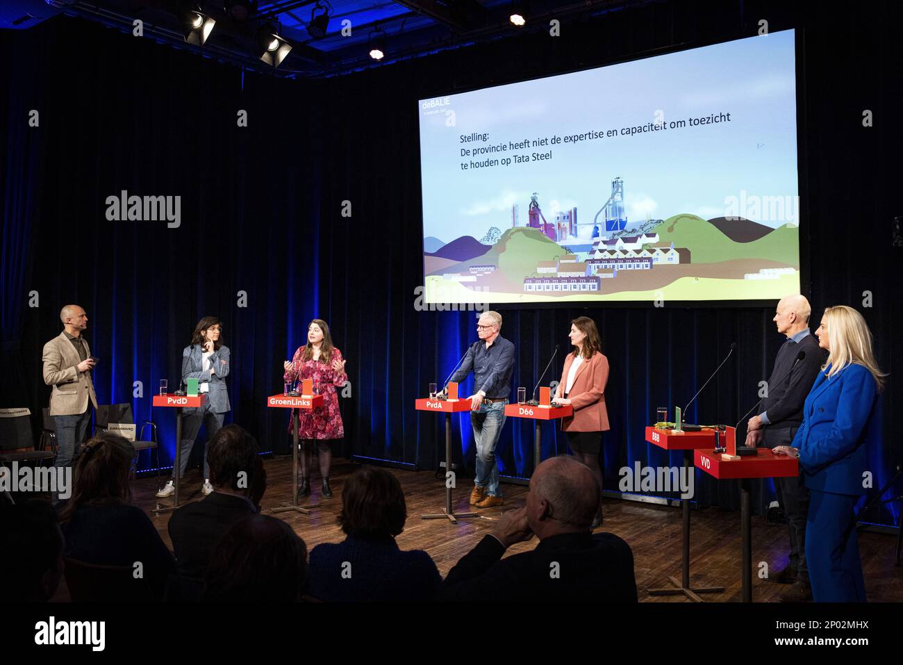 AMSTERDAM - 02/03/2023, AMSTERDAM - Hans van den Berg, CEO Tata Steel ...