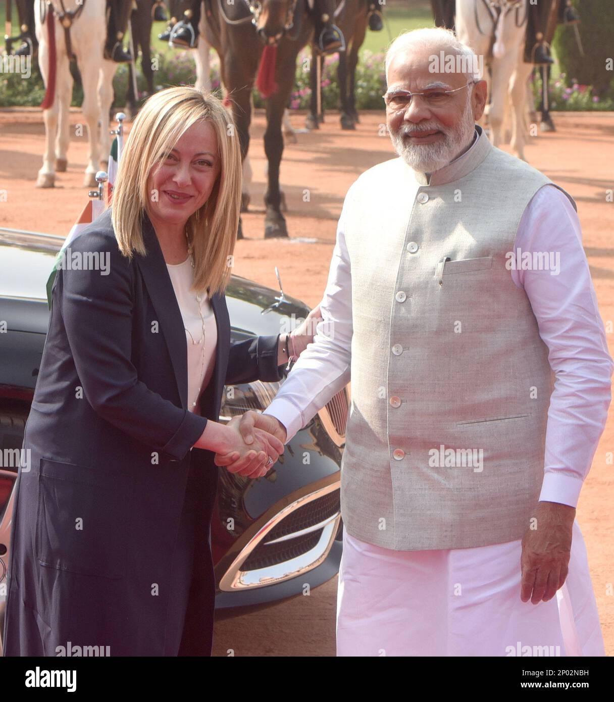 NEW DELHI, INDIA - MARCH 2: Indian Prime Minister Narendra Modi ...