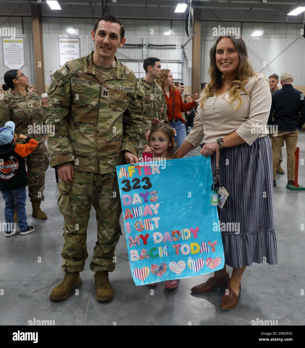 U.S. Army Cpt. Richard Broughton assigned to the 1st Infantry Division ...