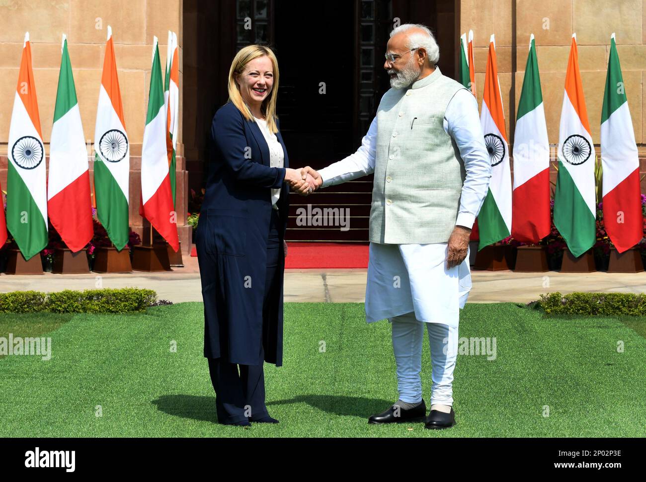 NEW DELHI, INDIA - MARCH 2: Indian Prime Minister Narendra Modi ...