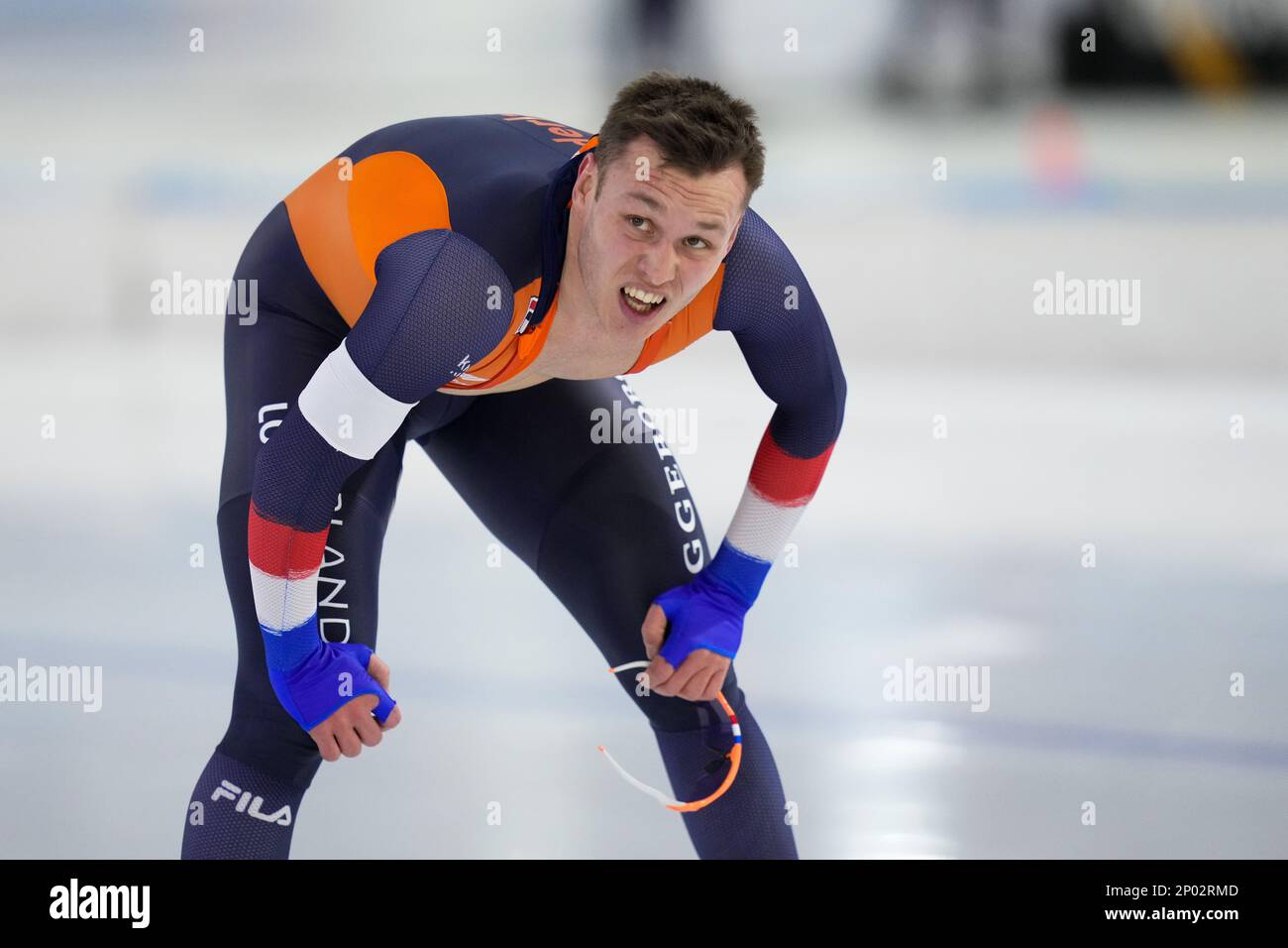 HEERENVEEN, NETHERLANDS - MARCH 2: Marcel Bosker of Netherlands ...
