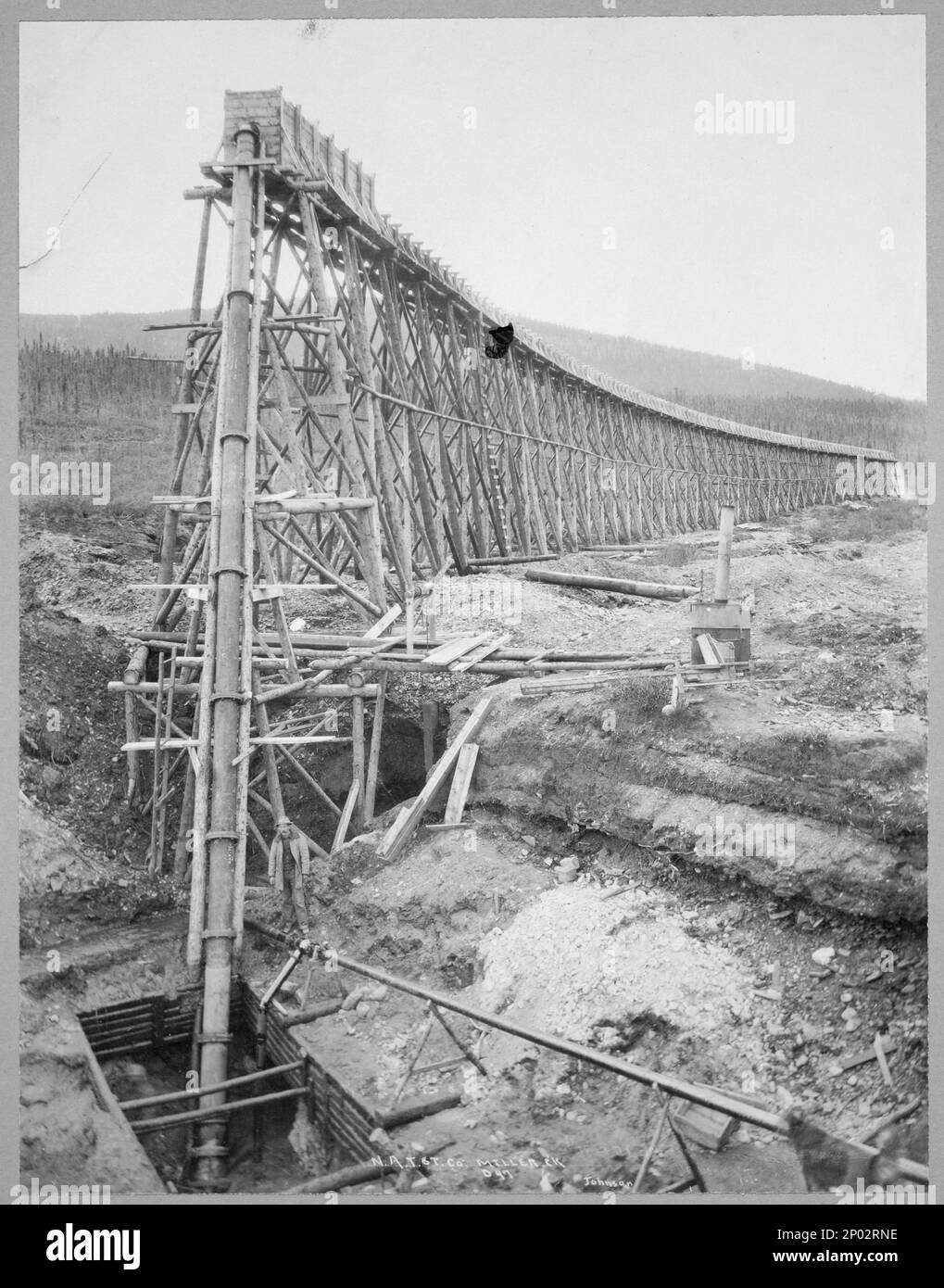 Mining alaska historical Black and White Stock Photos & Images - Alamy