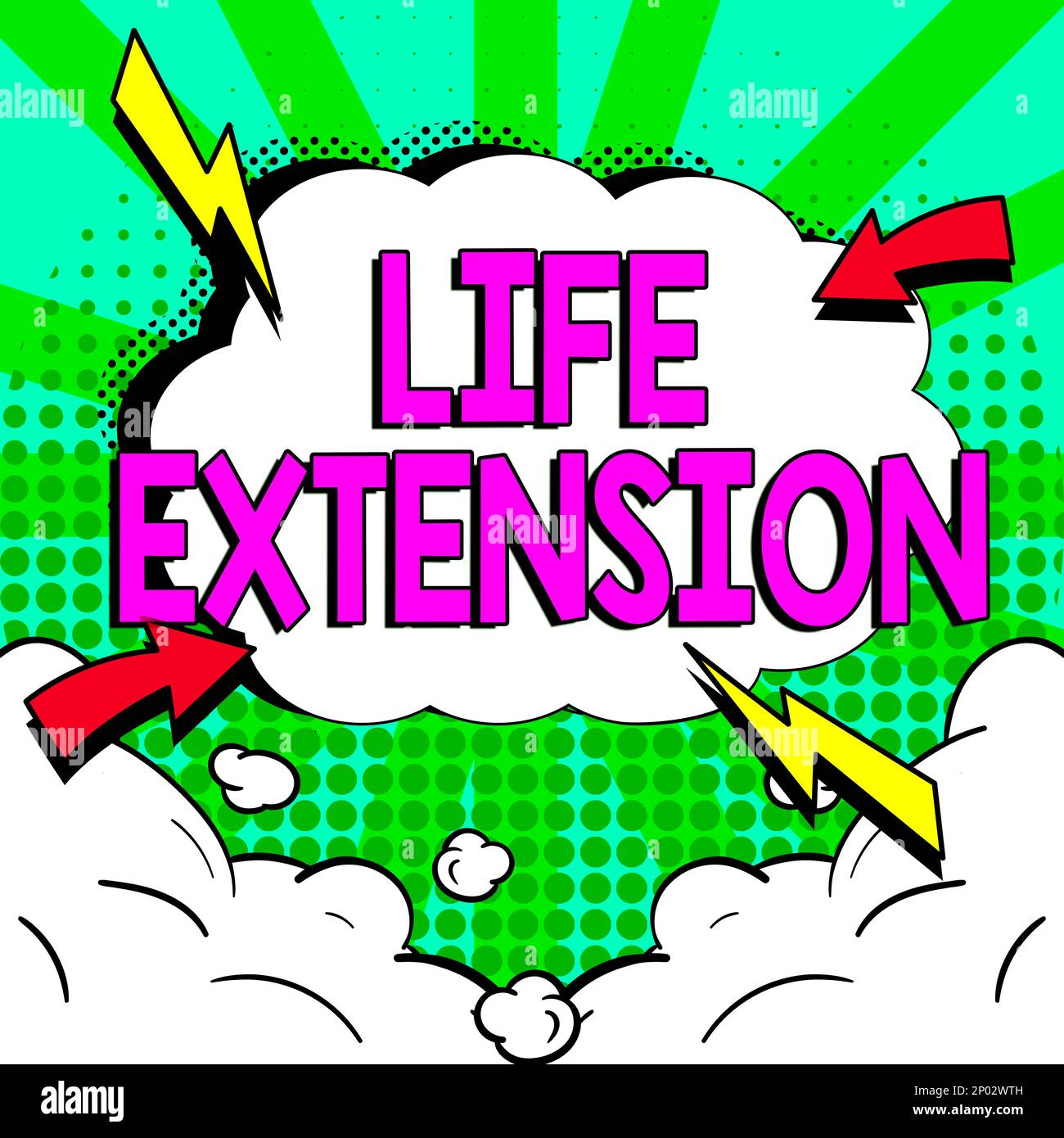 Conceptual display Life Extension. Business idea able to continue ... Conceptual display Life Extension. Business idea able to continue ...