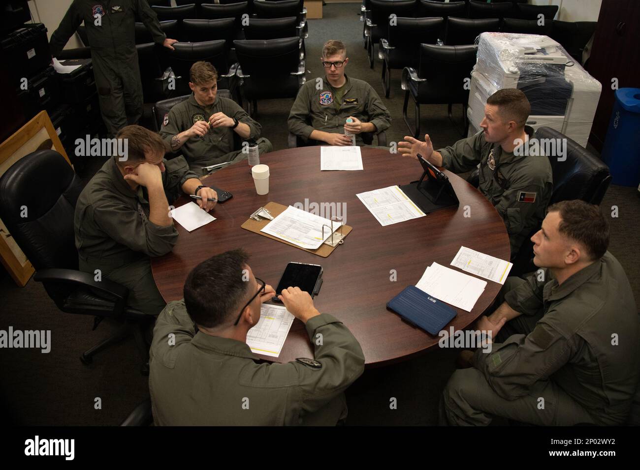 U.S. Marines with Marine Aerial Refueler Transport Squadron 153 and 234 ...