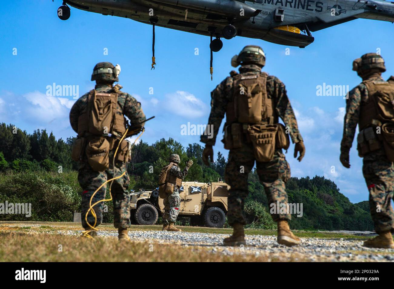 U.S. Marines with Combat Logistics Battalion 4, 3d Marine Logistics ...