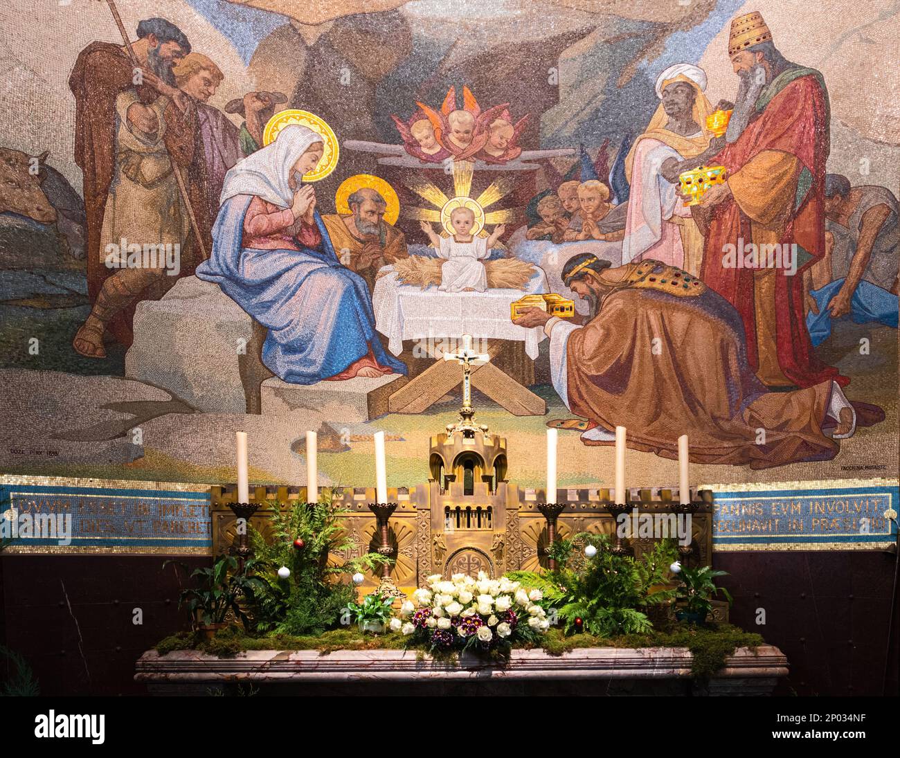 Basilica nativity in bethlehem hi-res stock photography and images - Alamy