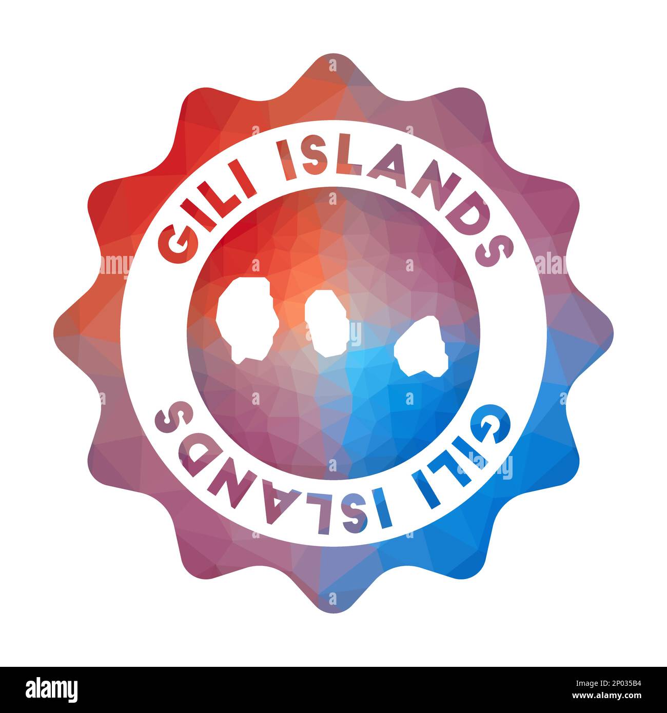Gili island indonesia Stock Vector Images - Alamy