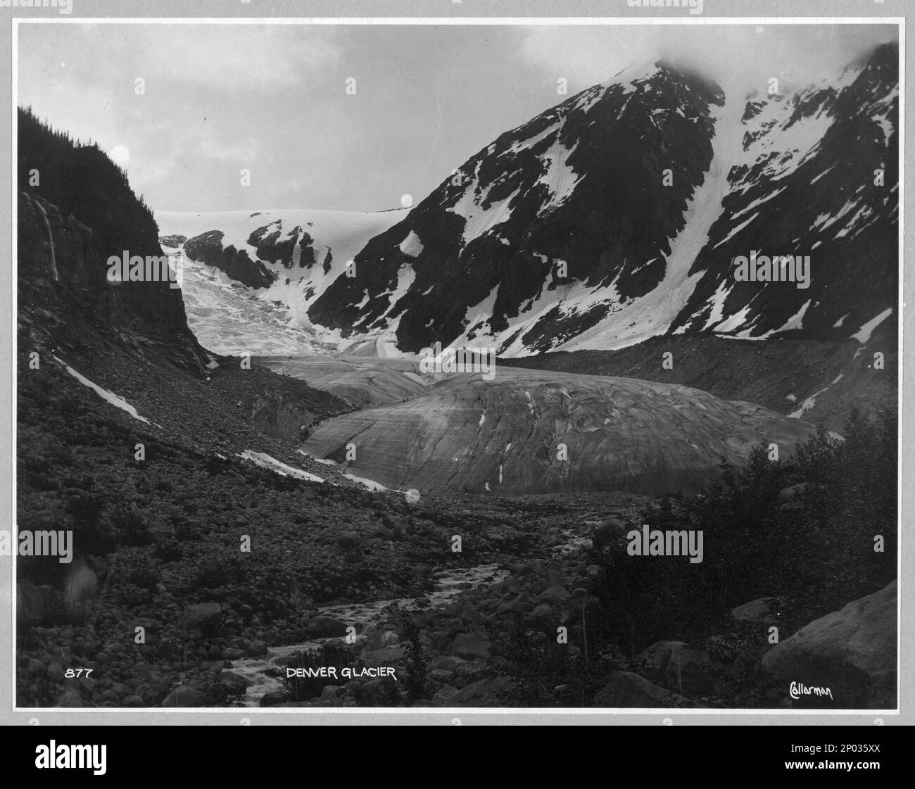 Denver Glacier. Frank and Frances Carpenter collection , Gift; Mrs. W ...
