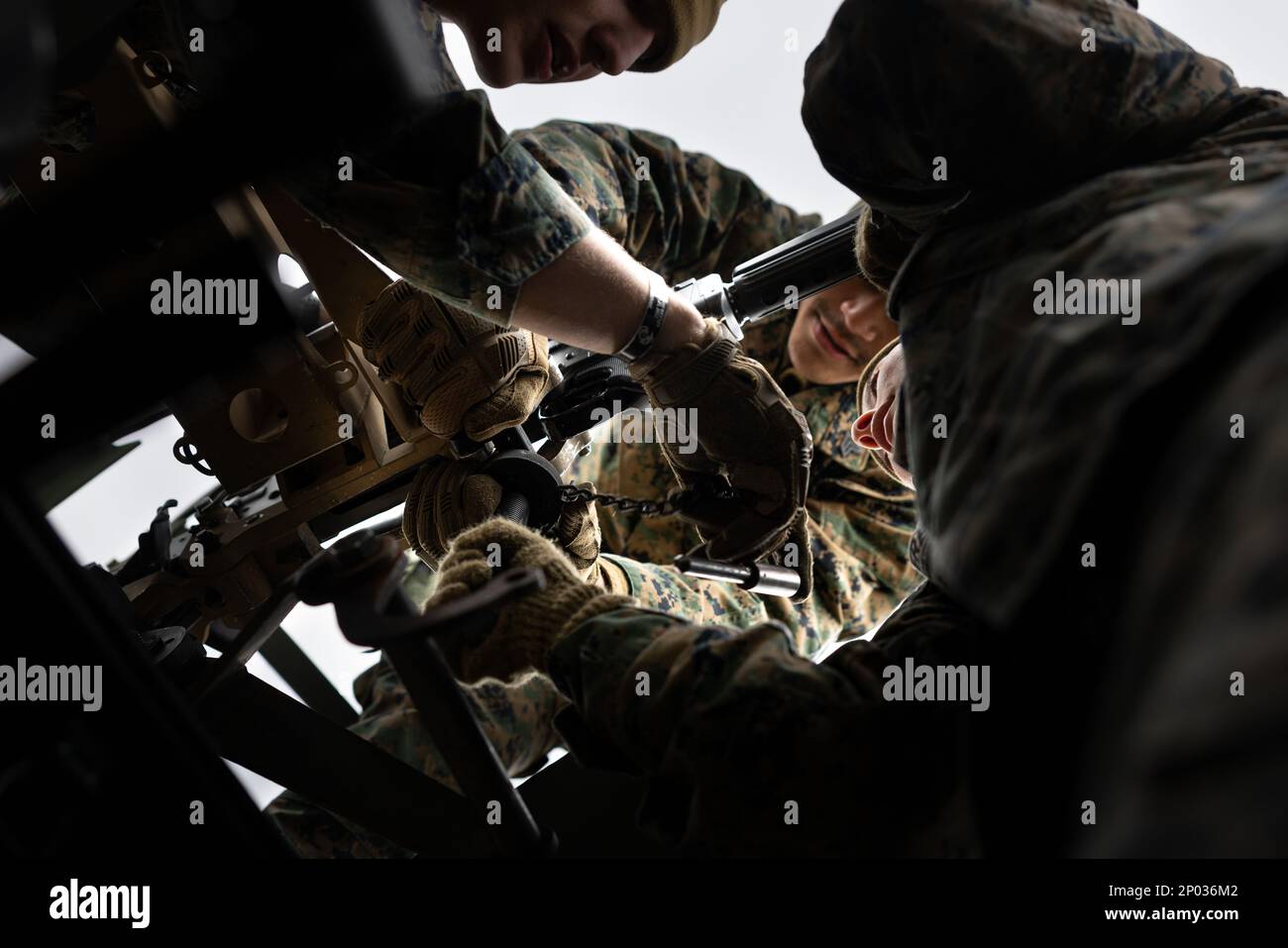 U.S. Marines with III Marine Expeditionary Force Support Battalion, III ...