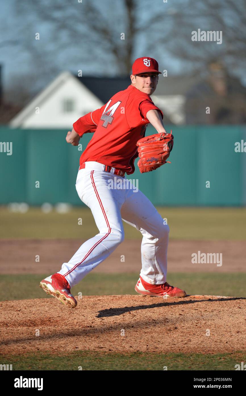 St. John's University Redstorm pitcher Joe LaSorsa (44) during game ...