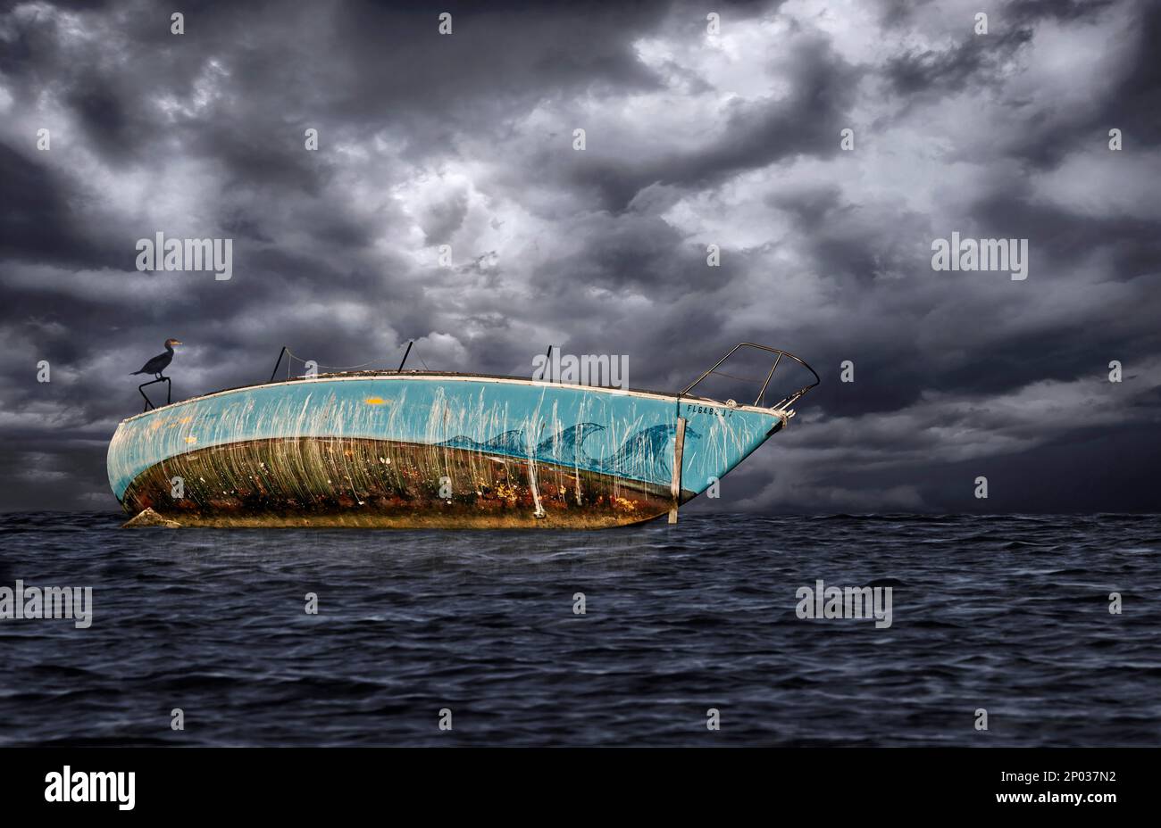 Shipwrecked boat hi-res stock photography and images - Alamy