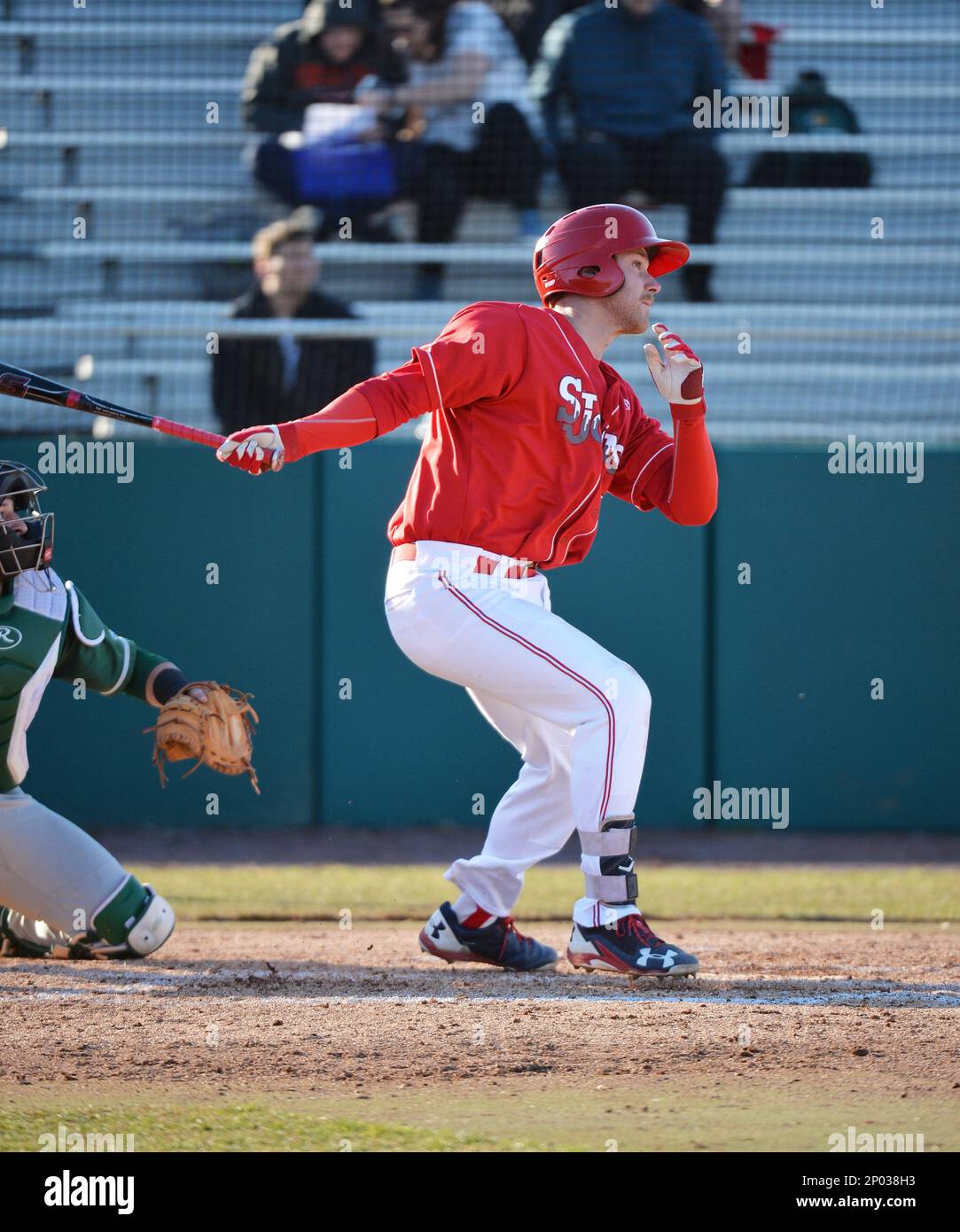 St. John's University Redstorm infielder Gui Gingras (30) during game ...