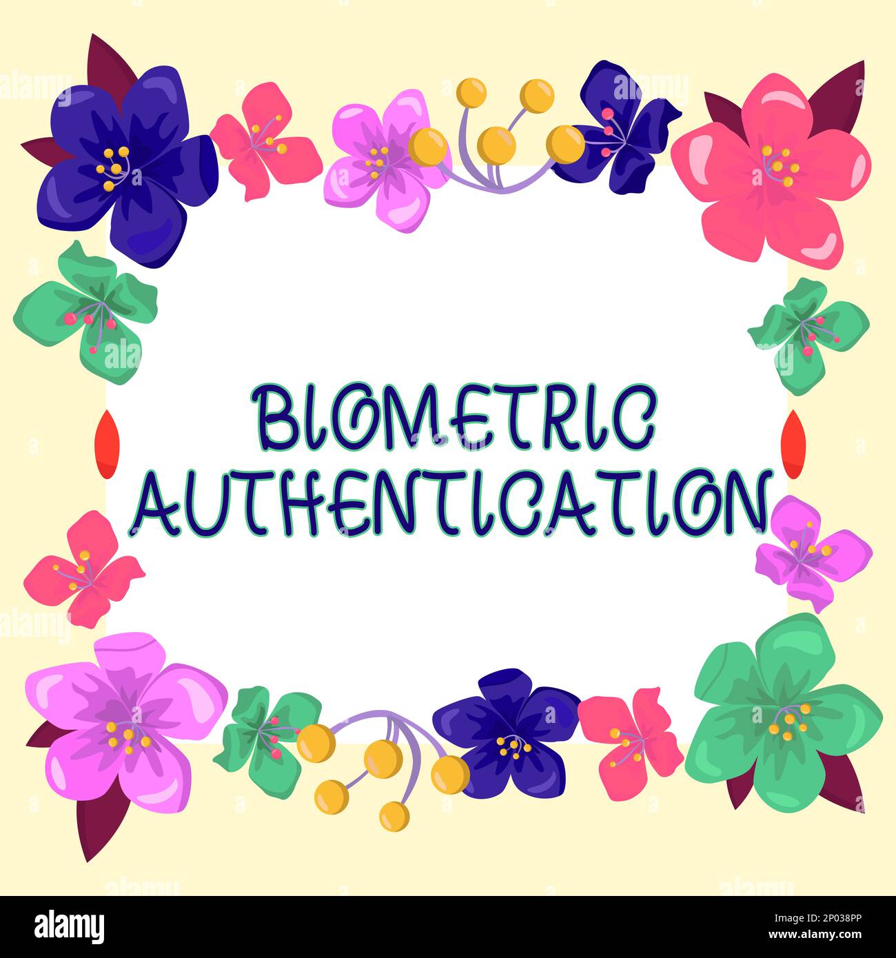 Hand writing sign Biometric Authentication. Business idea identity verification involves ...