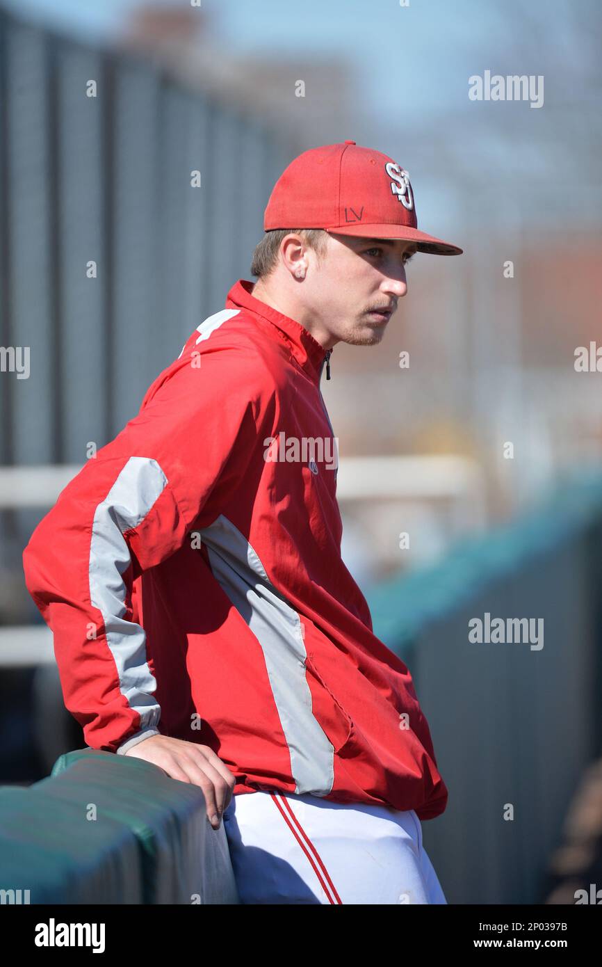St. John's University Redstorm pitcher Ryan McAuliffe (22) during game ...