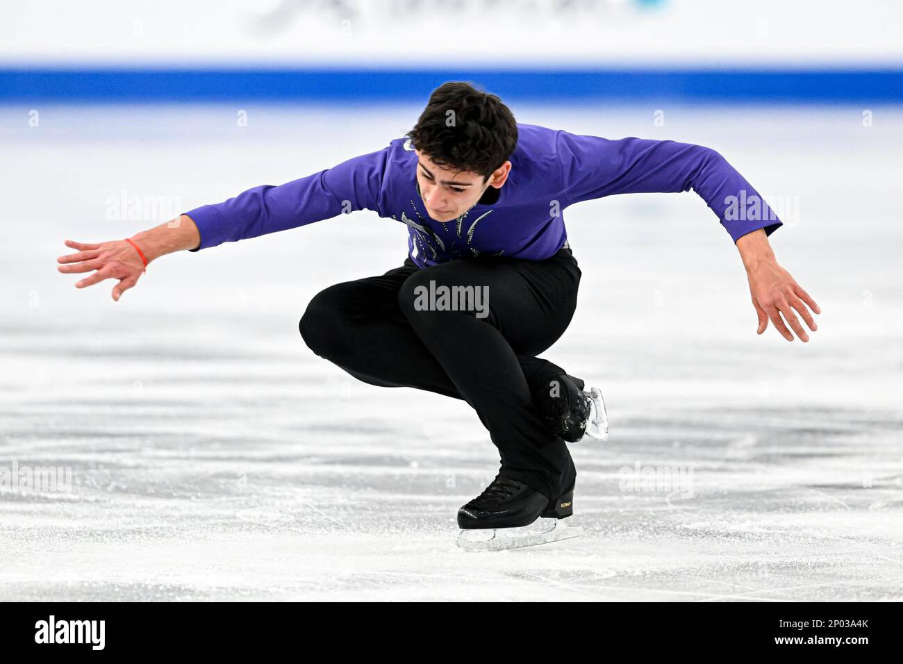 Calgary, Canada. 02/03/2023, Adrian JIMENEZ DE BALDOMERO (ESP), during ...