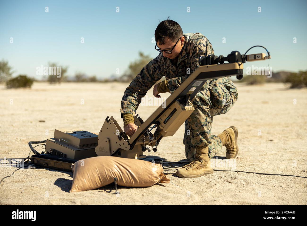 U.S. Marine Corps Cpl. Zyan Neri, an intelligence surveillance ...