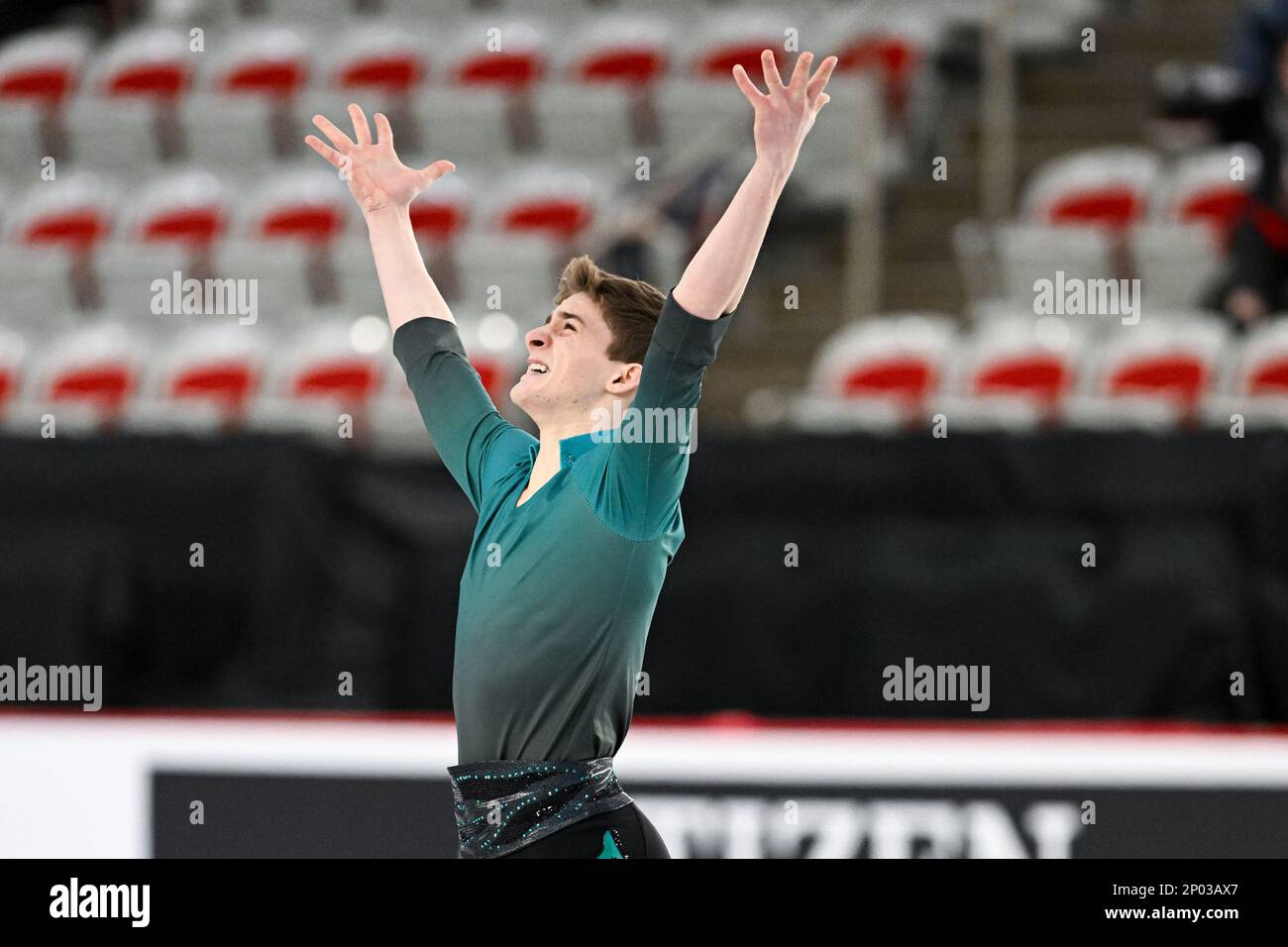 Calgary, Canada. 02/03/2023, Hugo Willi HERRMANN (GER), during Junior ...