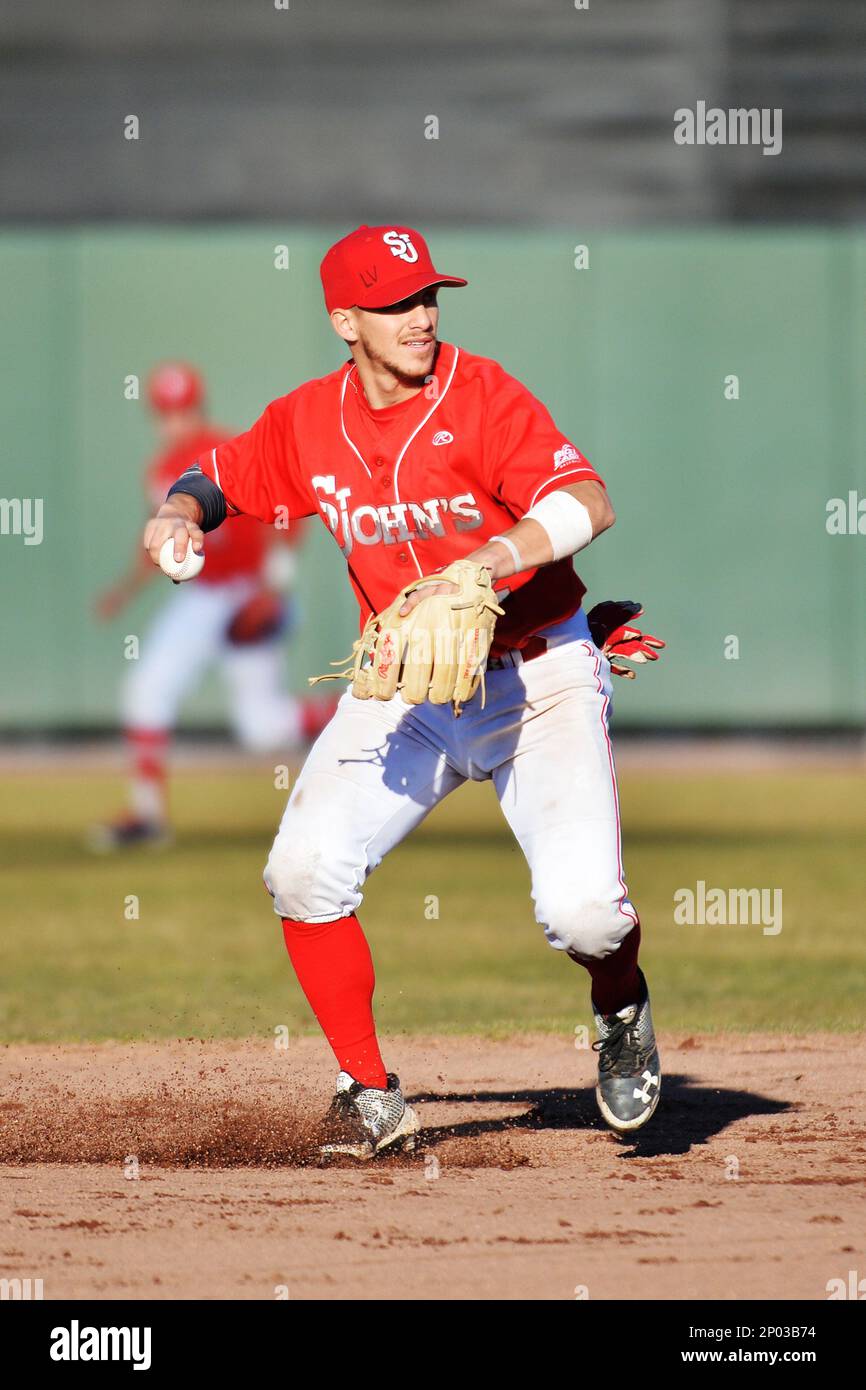 St. John's University Redstorm infielder Jesse Berardi (2) during game ...