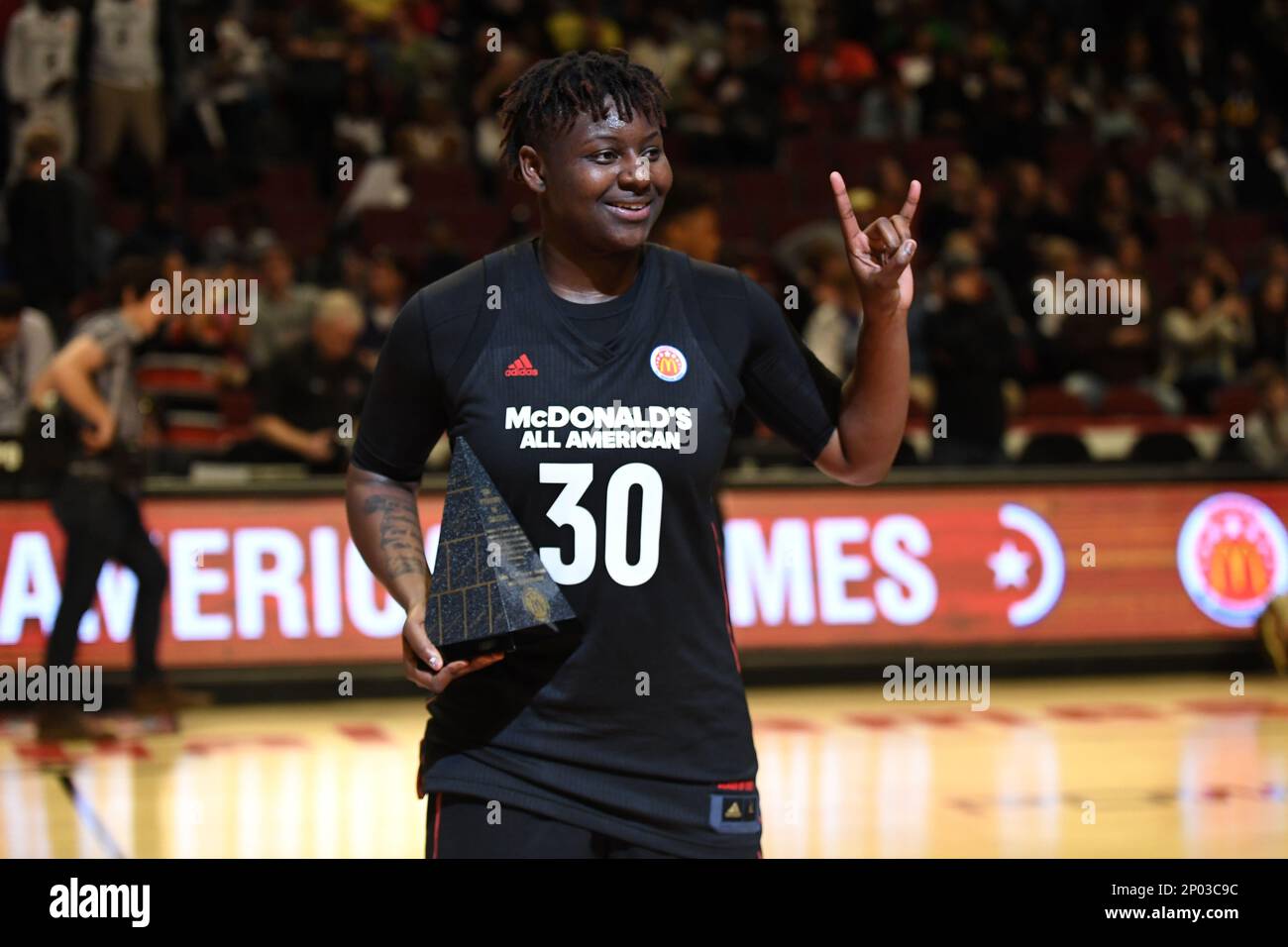 CHICAGO, IL - MARCH 29: McDonald's All-American East forward Rellah ...