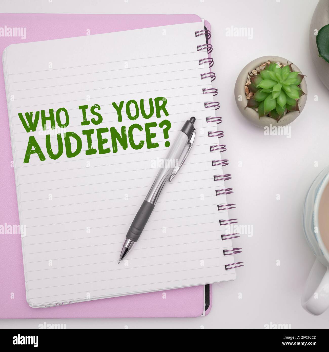 Handwriting text Who Is Your Audience. Internet Concept who is watching ...