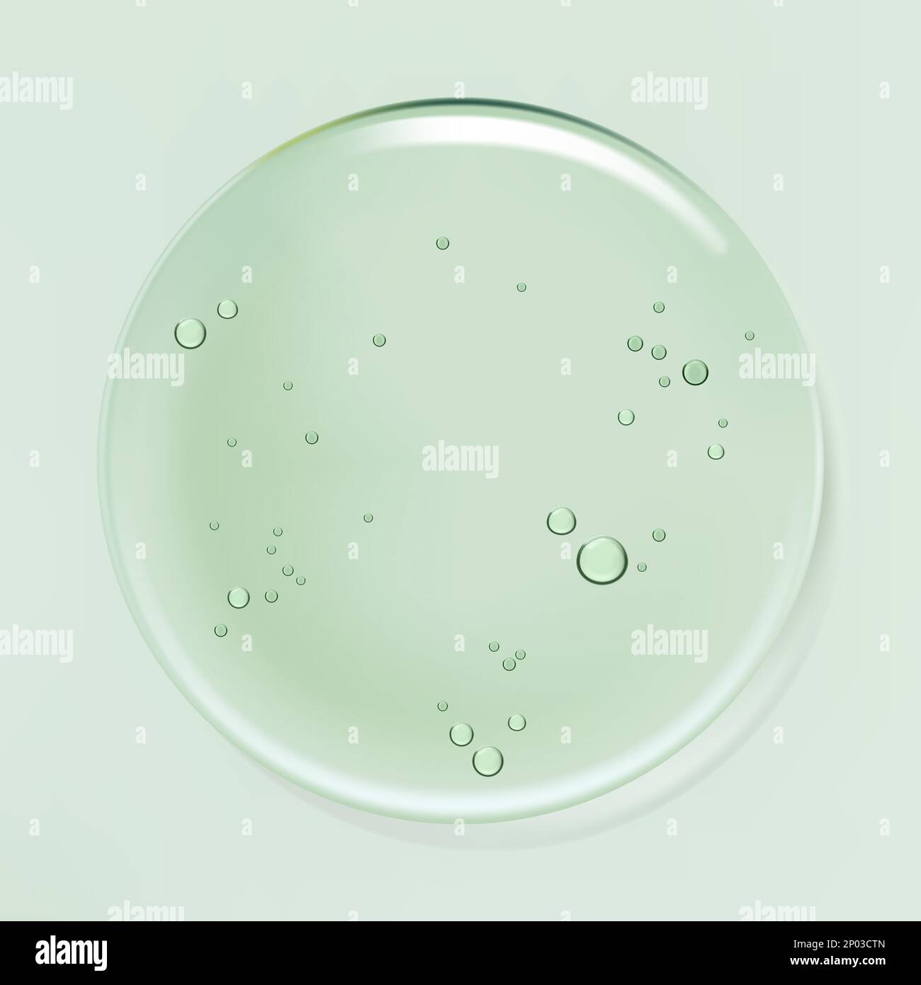 Vector Realistic Water Drops or Beauty and Cosmetics Clear Gel Element ...