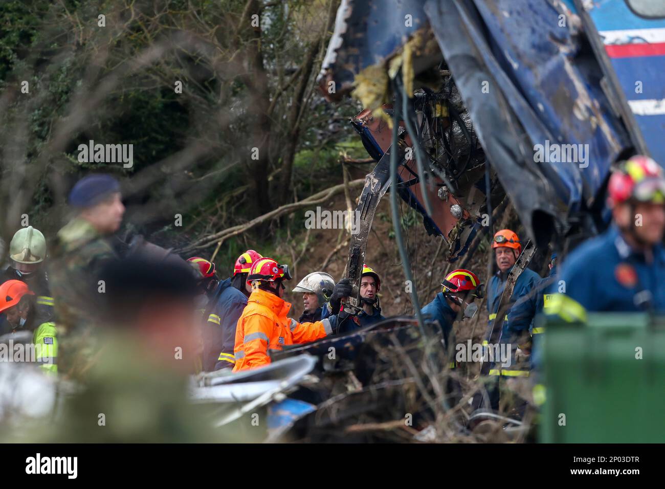 Tempi Valley, Greece - March 2, 2023: Tempi Valley, Greece - March 1 ...