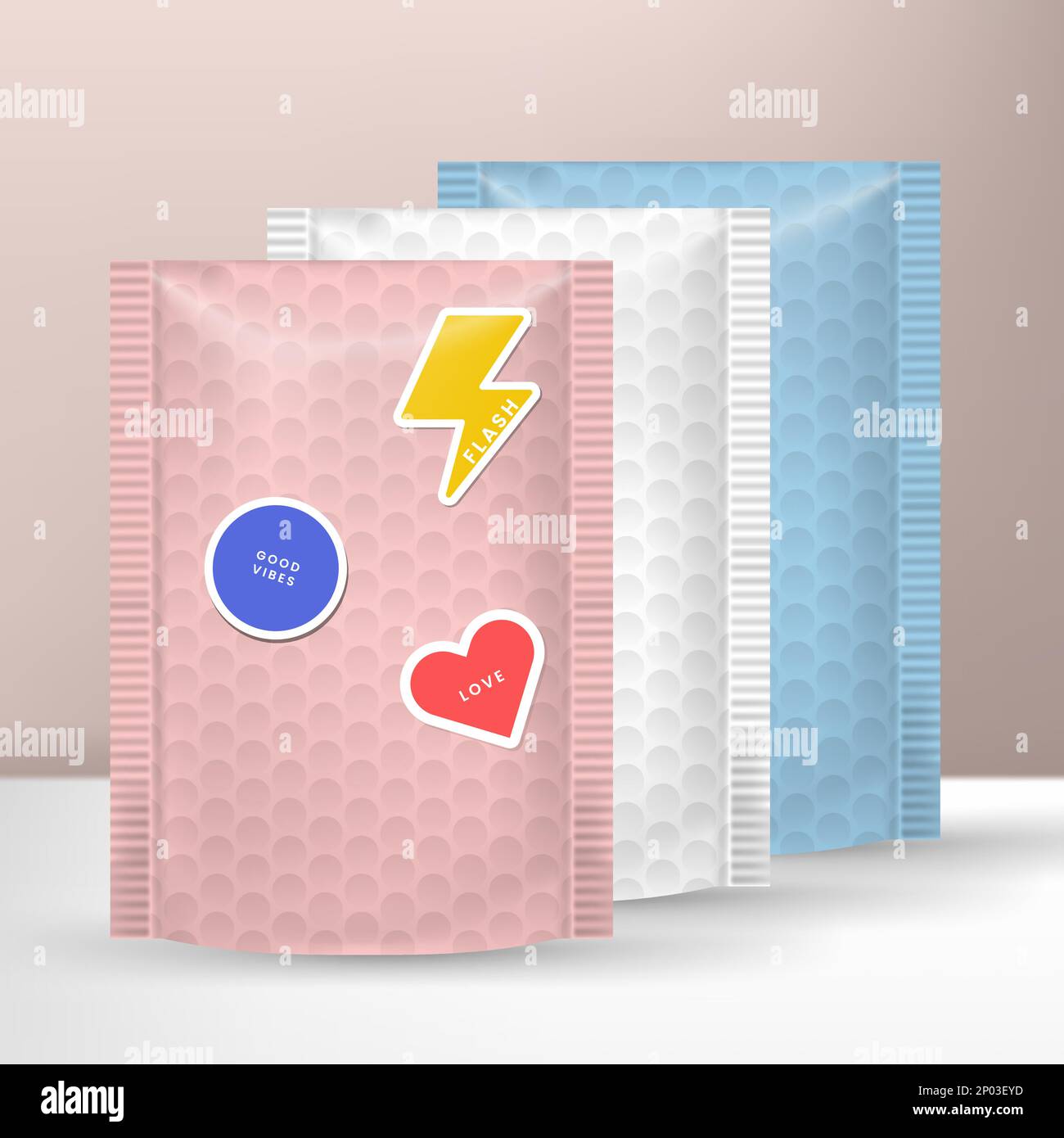 Polyethylene envelope Stock Vector Images - Alamy