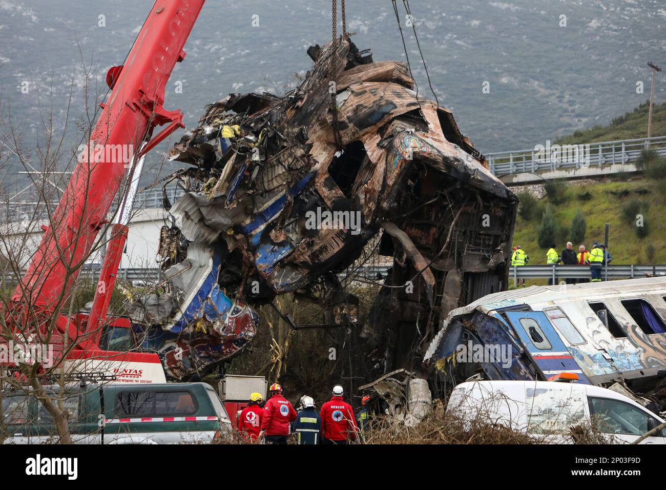 Tempi Valley, Greece - March 2, 2023: Tempi Valley, Greece - March 1 ...