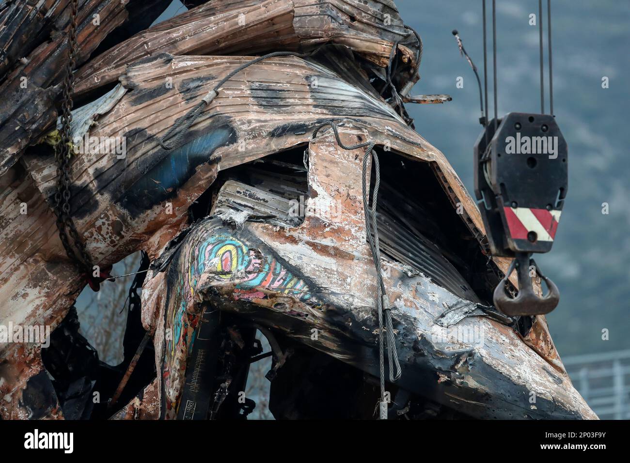 Tempi Valley, Greece - March 2, 2023: Tempi Valley, Greece - March 1 ...