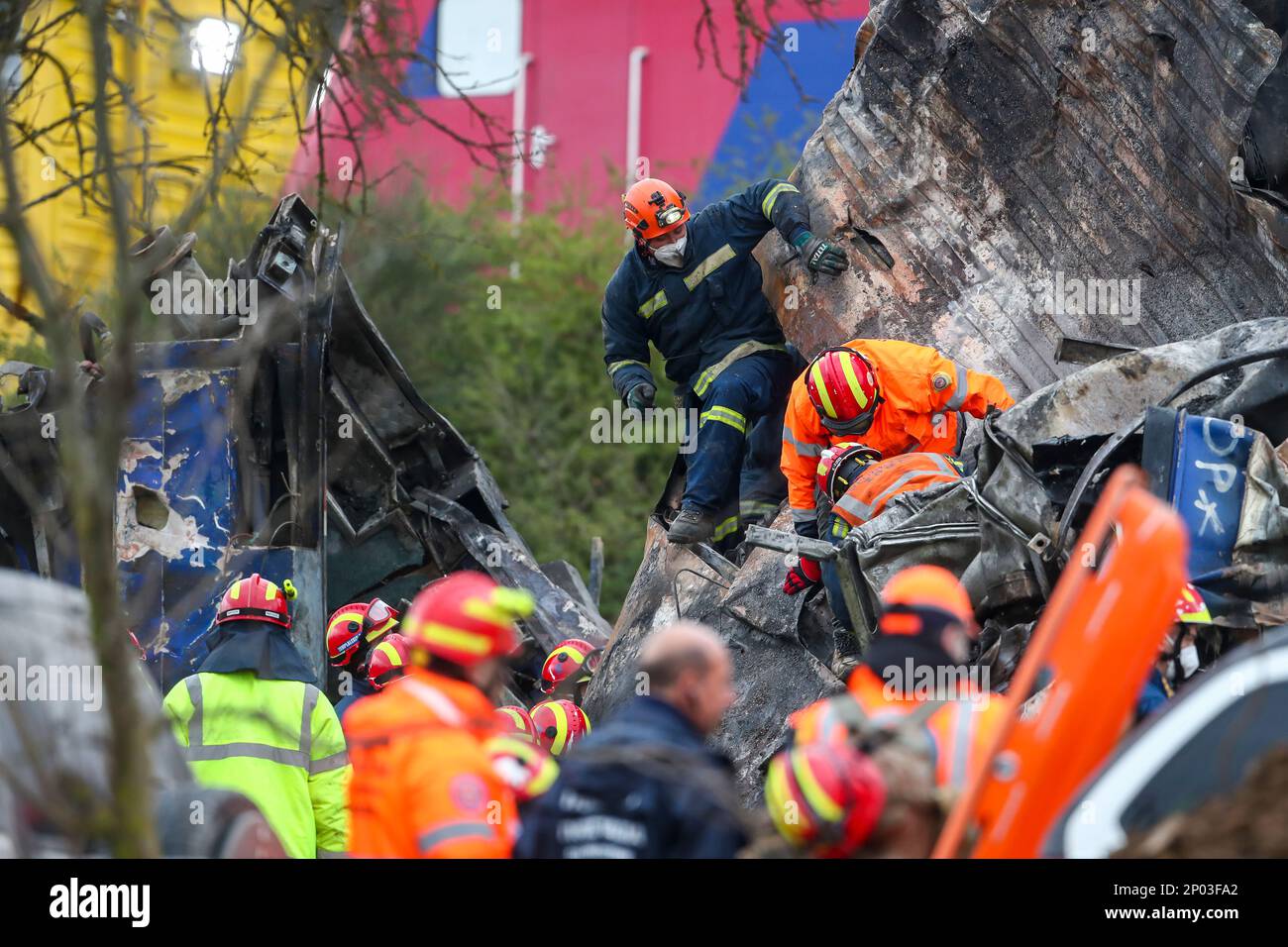Tempi Valley, Greece - March 2, 2023: Tempi Valley, Greece - March 1 ...