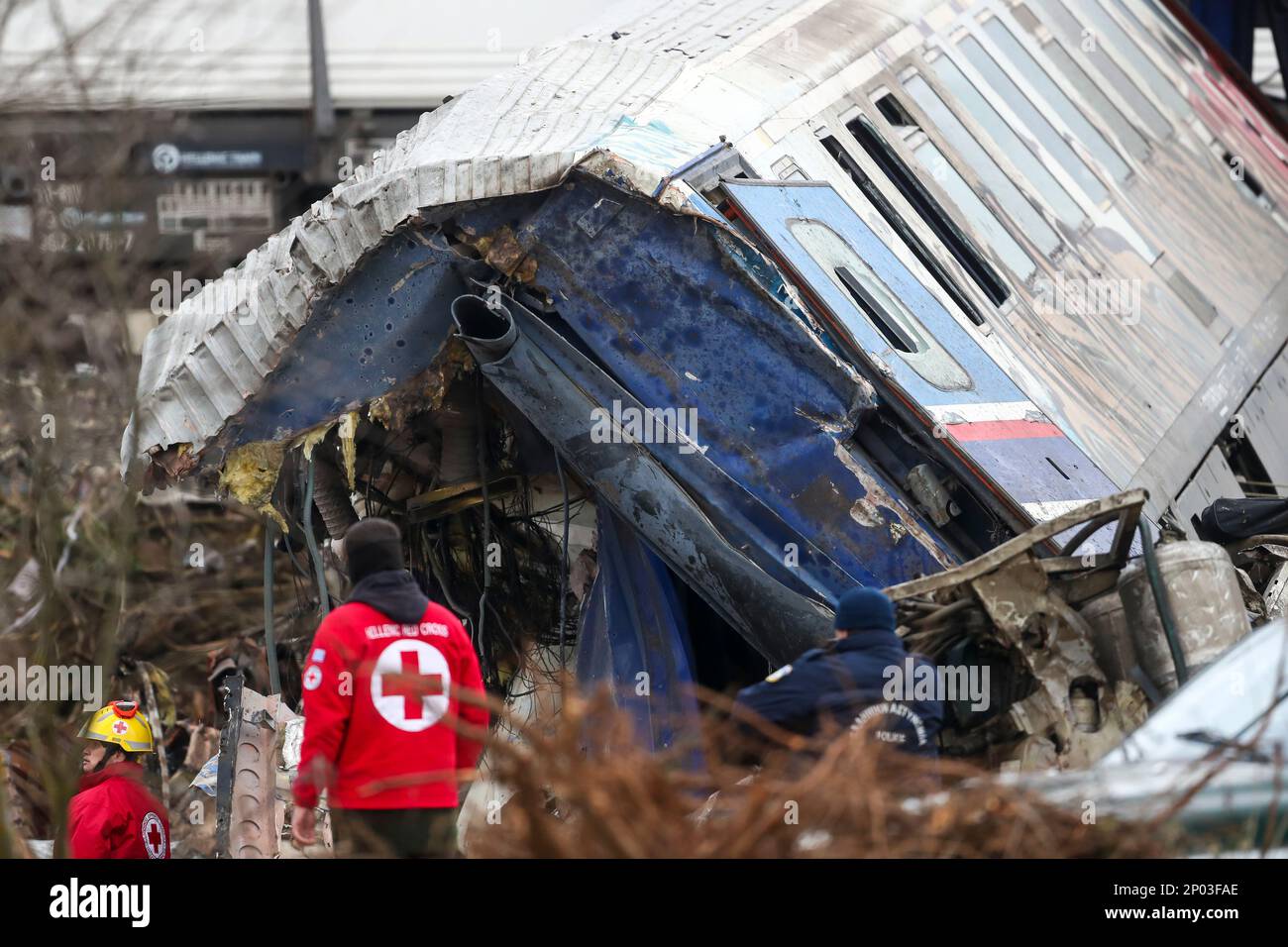 Tempi Valley, Greece - March 2, 2023: Tempi Valley, Greece - March 1 ...
