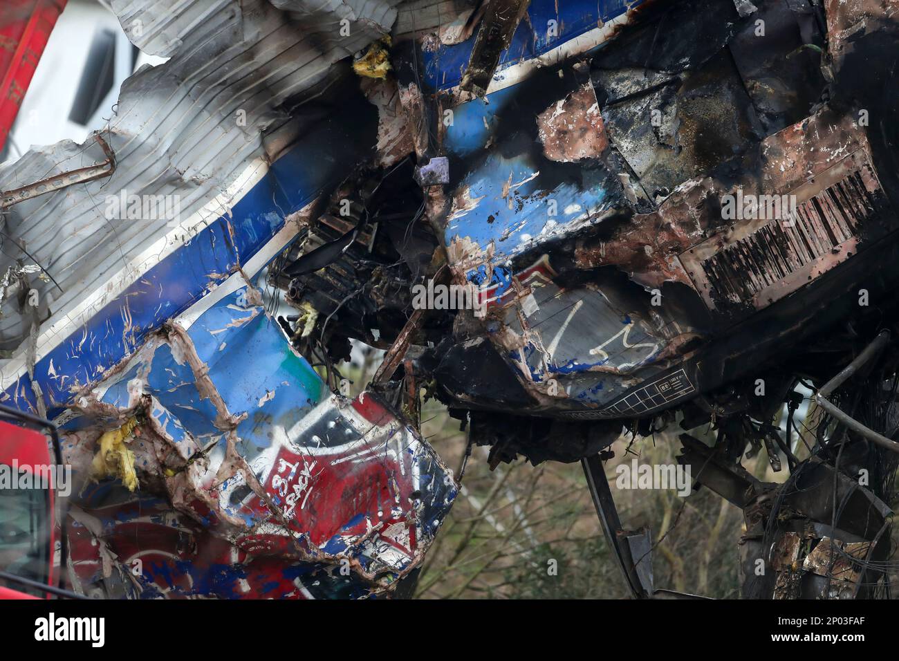 Tempi Valley, Greece - March 2, 2023: Tempi Valley, Greece - March 1 ...