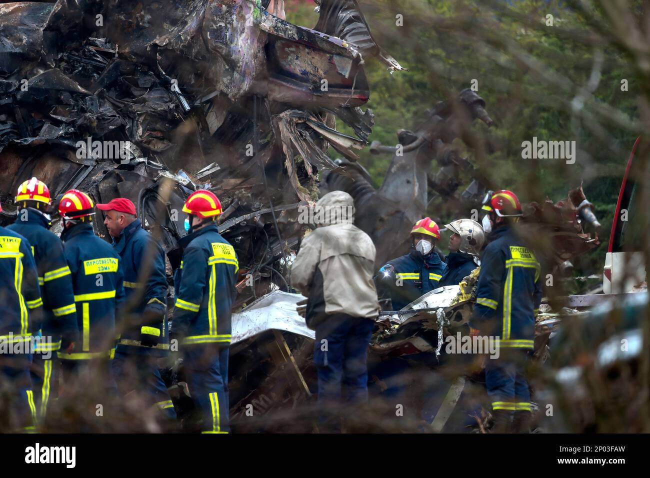Tempi Valley, Greece - March 2, 2023: Tempi Valley, Greece - March 1 ...
