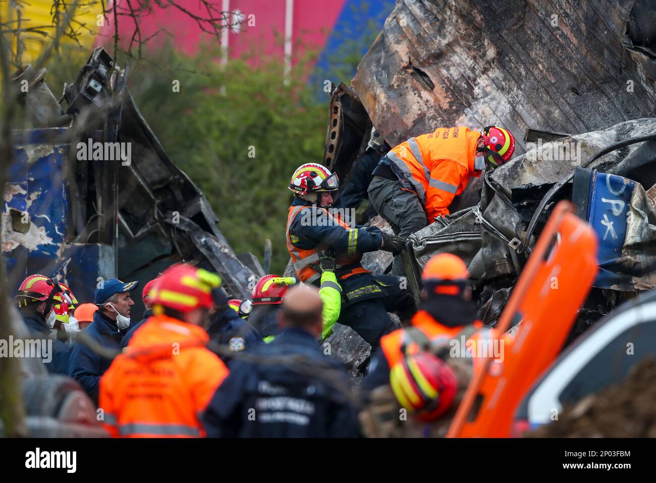 Tempi Valley, Greece - March 2, 2023: Tempi Valley, Greece - March 1 ...