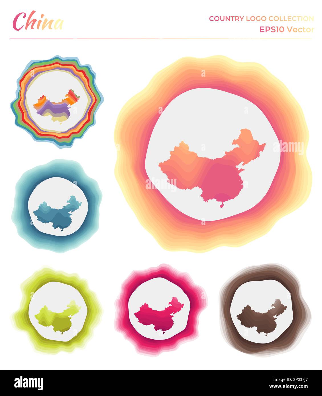 área multicolor Stock Vector Images - Alamy