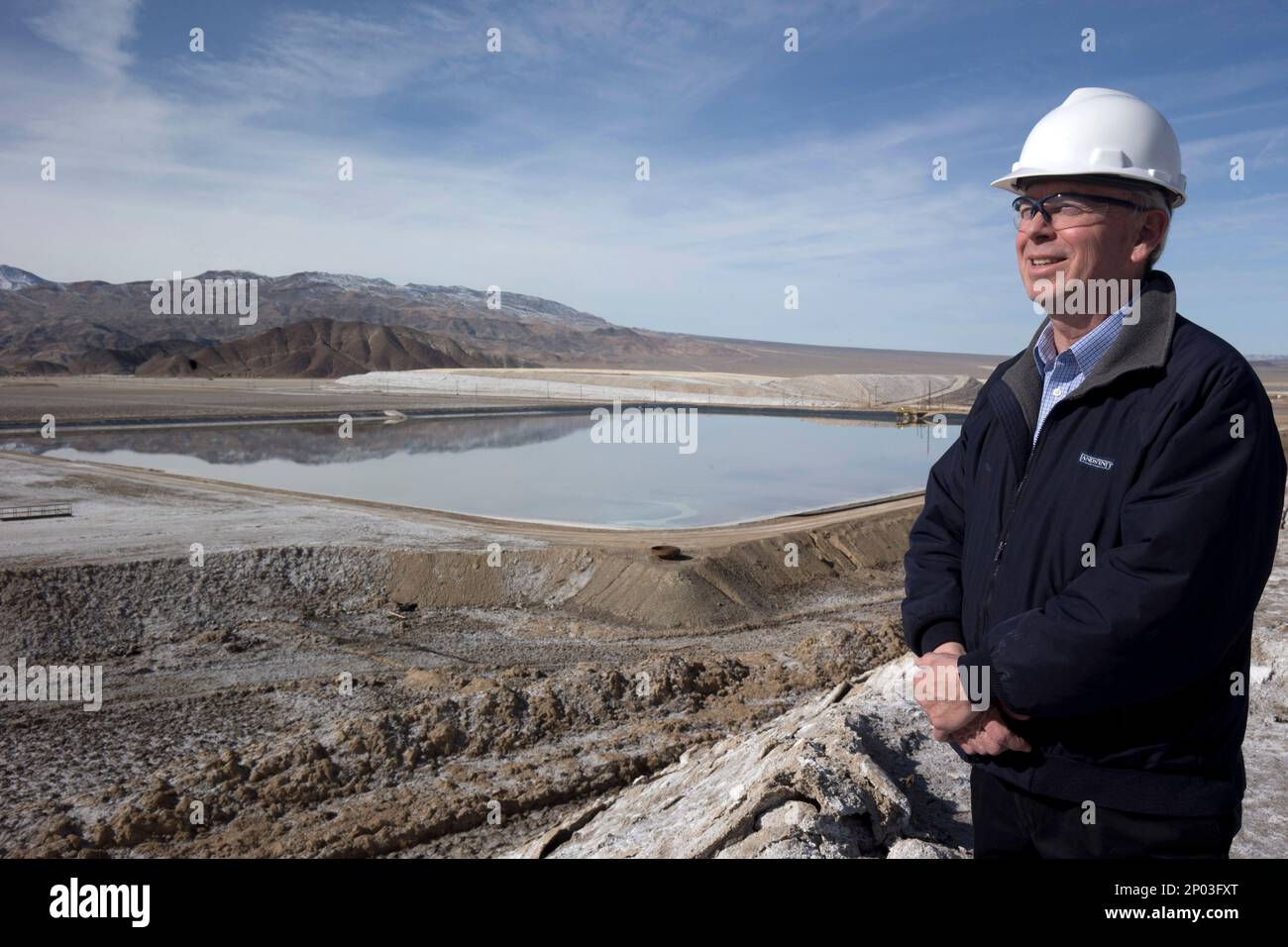 In this Monday, Jan. 30, 2017 photo, John Mayes, site manager for the ...
