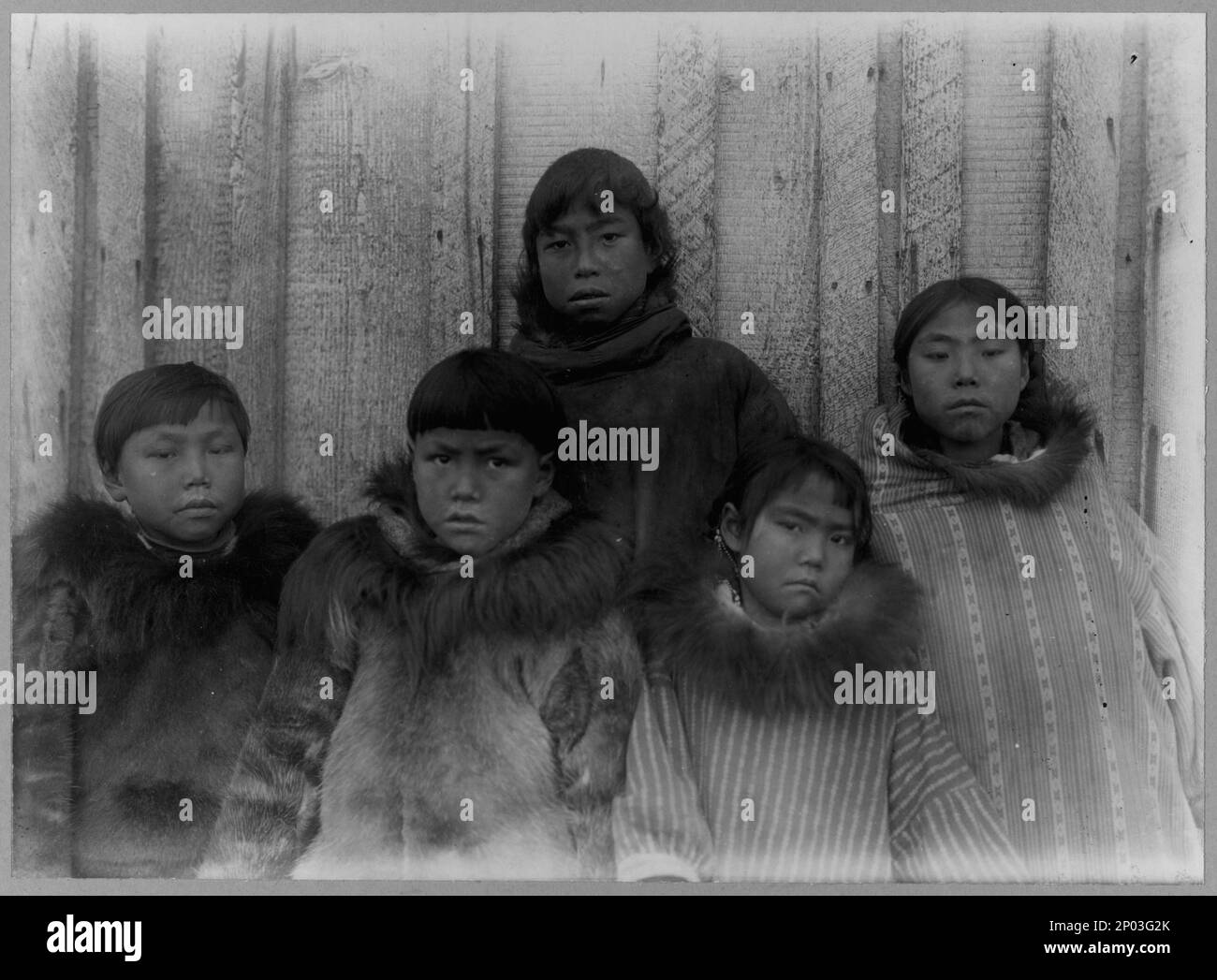 Eskimo children. Frank and Frances Carpenter collection , Gift; Mrs. W ...