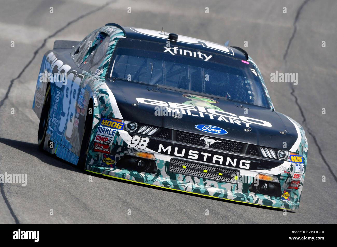 Casey Mears during the NASCAR Xfinity Series Service King 300 race at ...