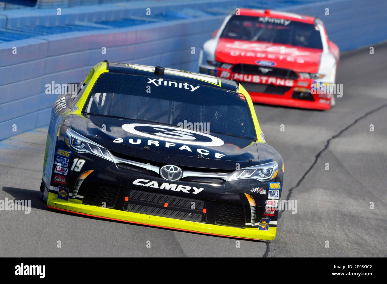 Matt Tifft, Surface Sunscreen / Tunity / Braingear Toyota Camry during ...