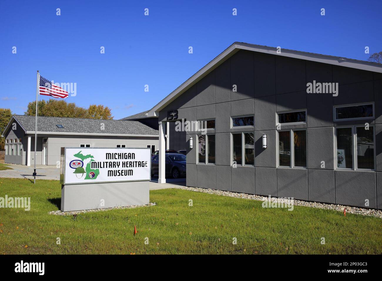 This Nov. 4, 2016 photo shows the Michigan Military Heritage Museum in ...