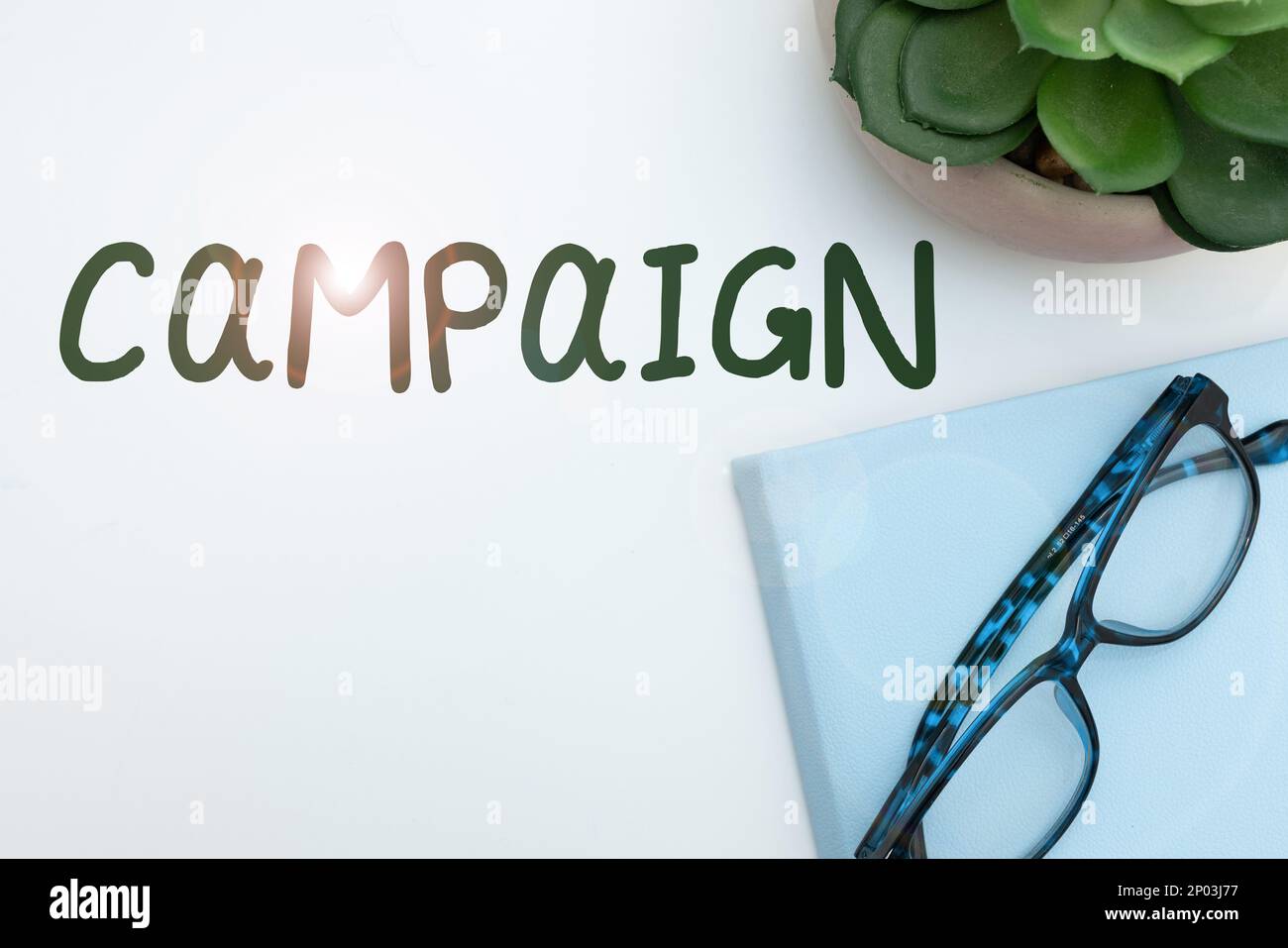 Hand writing sign Campaign. Word for organized course of action to ...