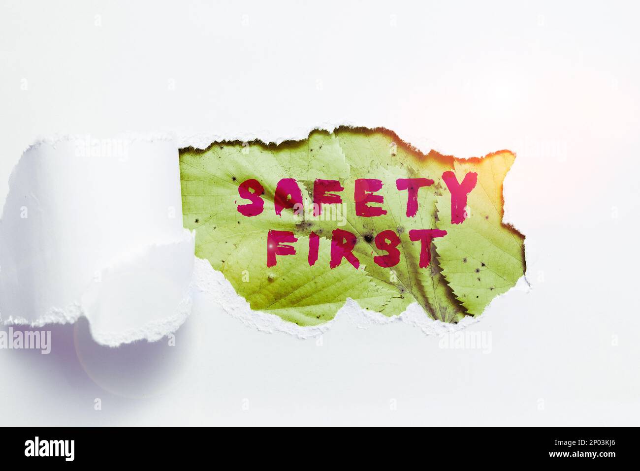 Conceptual display Safety First. Word Written on Avoid any unnecessary ...