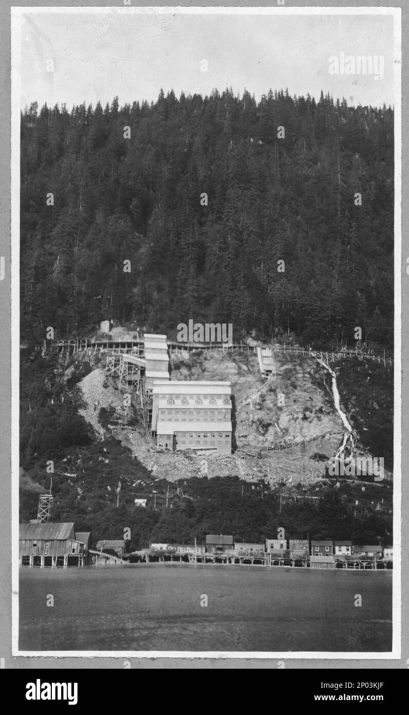 Juneau alaska gold mine Black and White Stock Photos & Images - Alamy