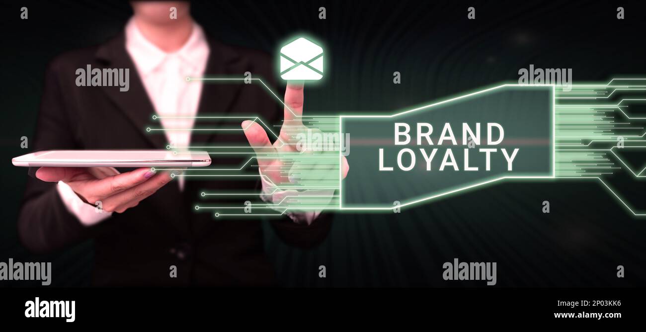 Inspiration showing sign Brand Loyalty. Business idea Repeat Purchase ...